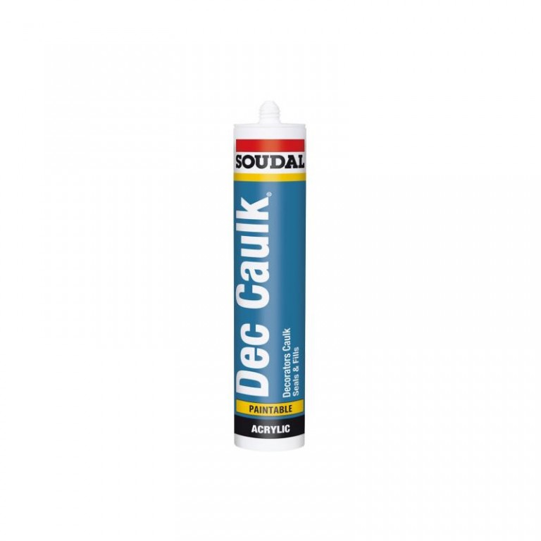 Soudal Decorators Caulk 300ml White Cartridge | Profilestore